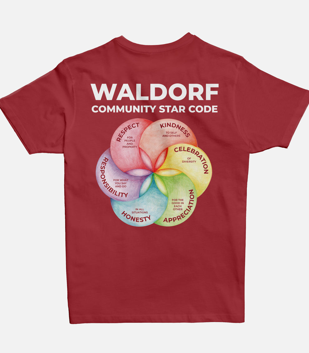 StarCode Adult T-Shirt - RED – Waldorf Shop